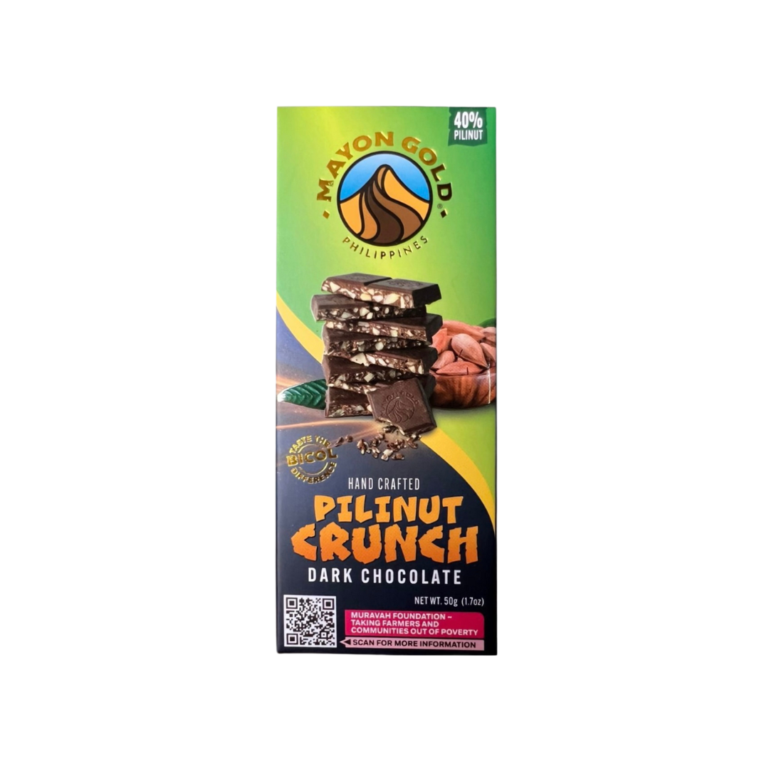 Mayon Gold Pili Nut Crunch Bar | Roots Collective – Roots Collective PH