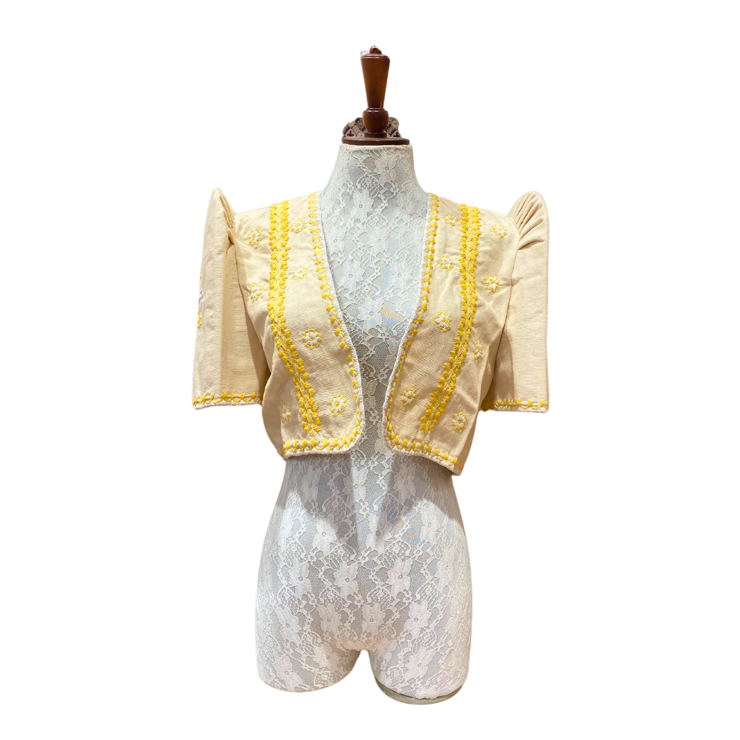 Abra Indigo Manila Maria Makiling Filipiniana Bolero | Roots Collective ...