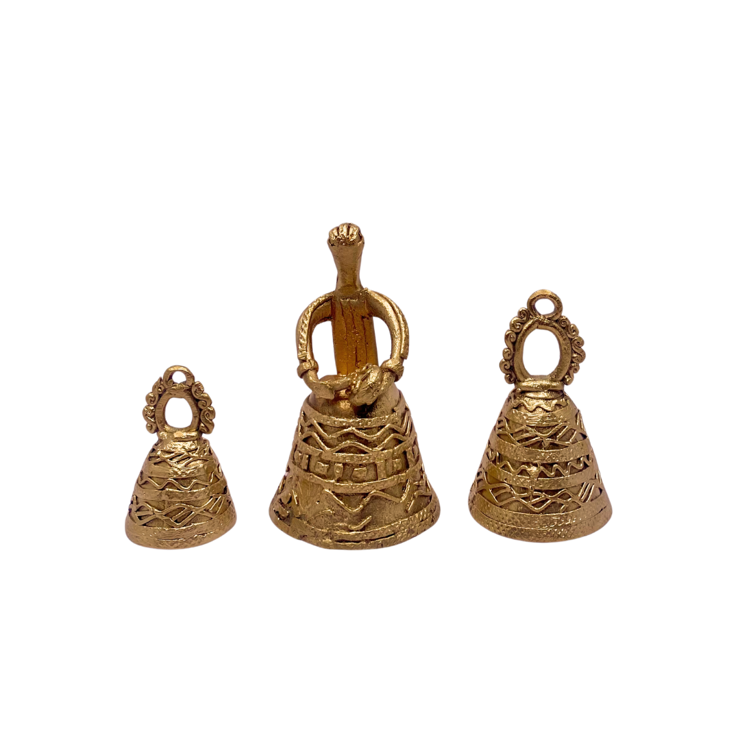 T'boli Brass Casted Bell | Roots Collective – Roots Collective PH