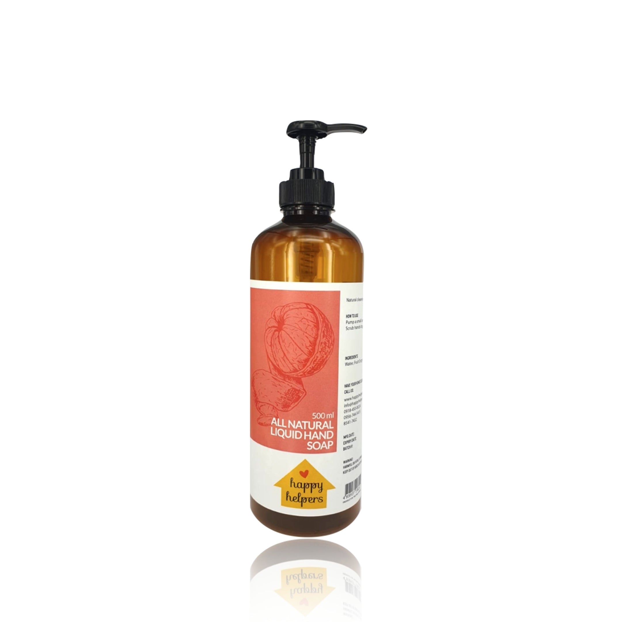 All-Natural Liquid Hand Soap by Happy Helpers [500mL] | Roots ...