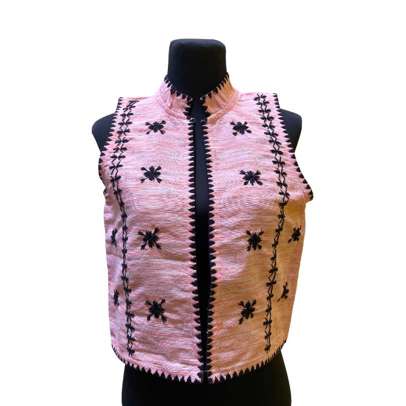 HeritageFinds Tiniri Weave Vest with Itneg Embroidery | Roots ...