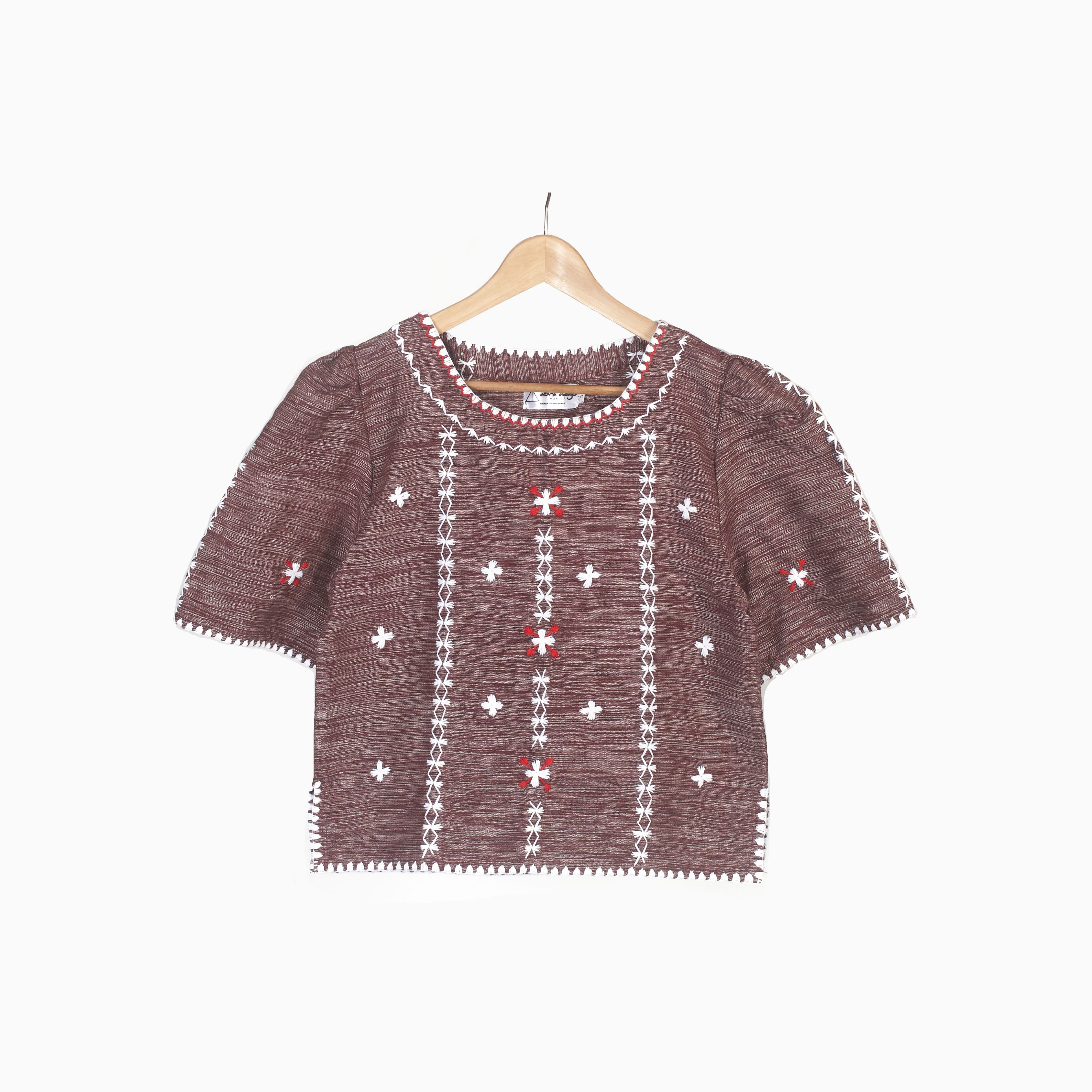 Abra Indigo Manila Gomayen Blouse Top | Roots Collective – Roots ...