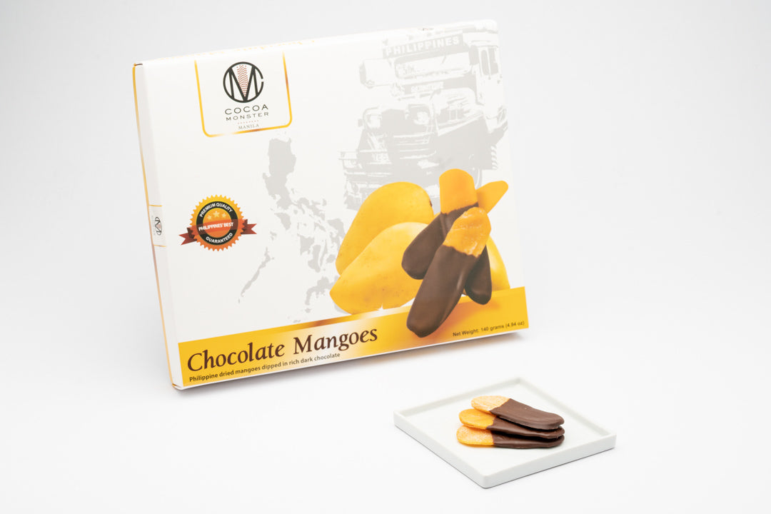Cocoa Monster Dipped Dark Chocolate Mango Strips | Roots Collective ...