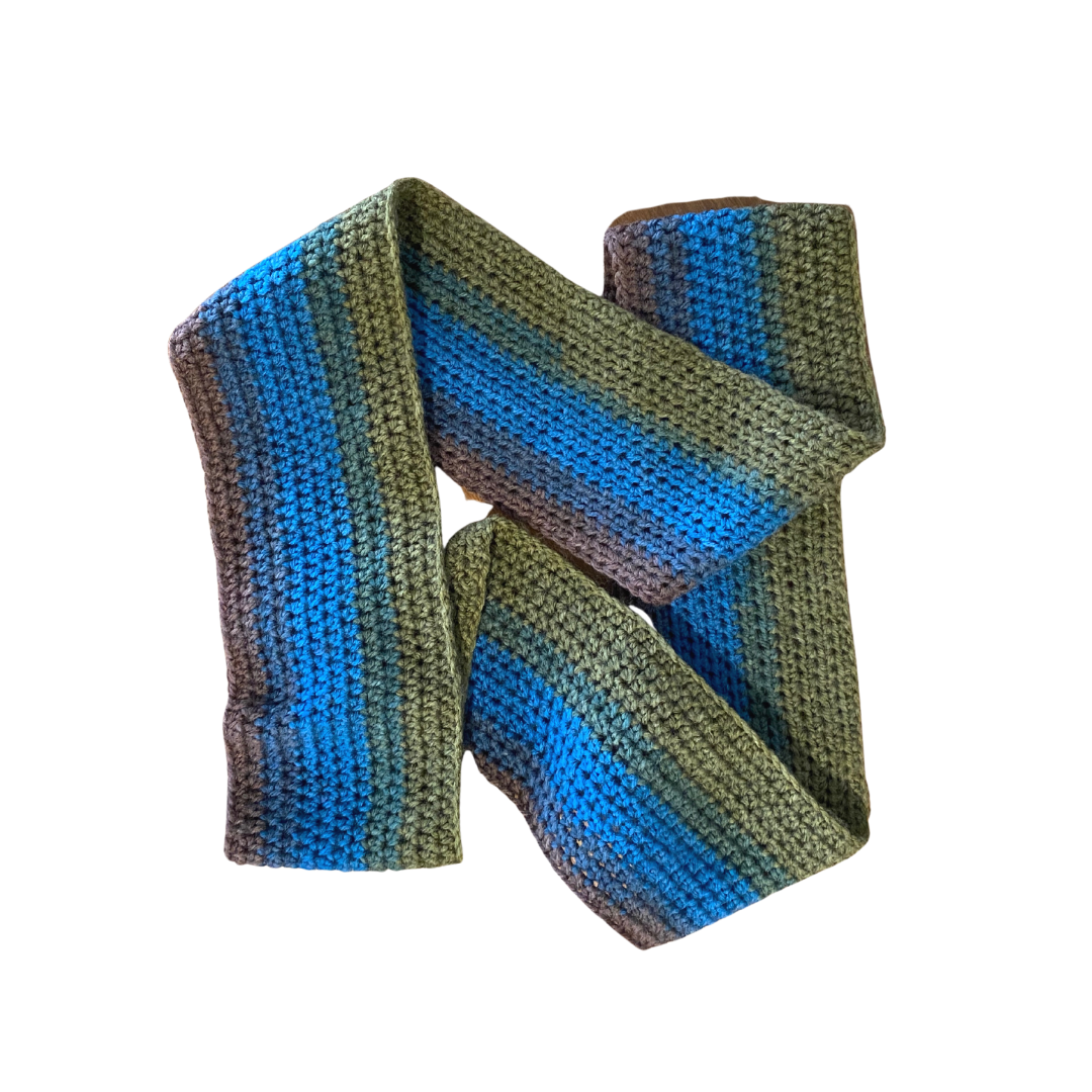 Hand Crocheted Scarf by 400 Lux | Roots Collective – Roots Collective PH