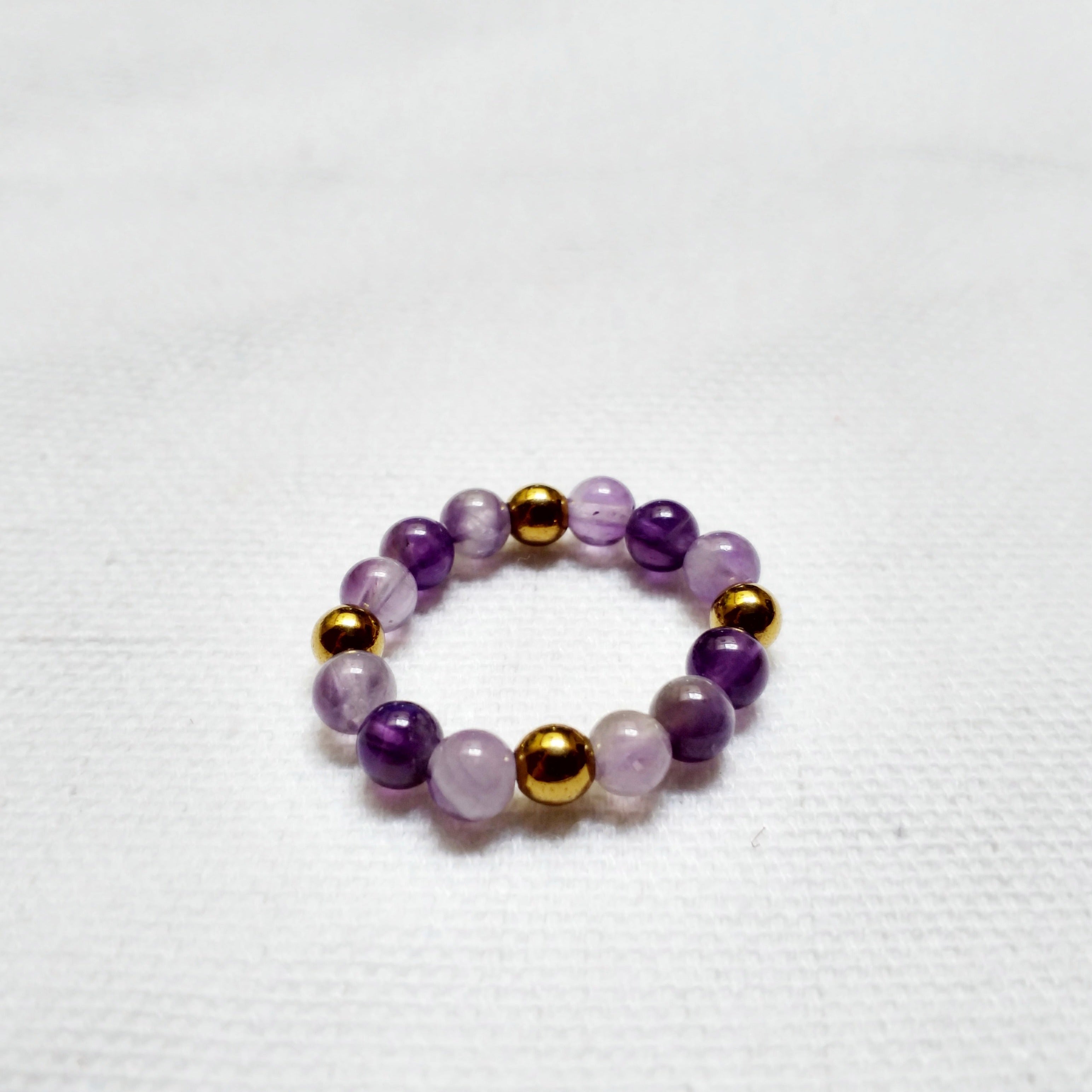 Amethyst Stone Ring by Jumimo by Vickit | Roots Collective – Roots ...