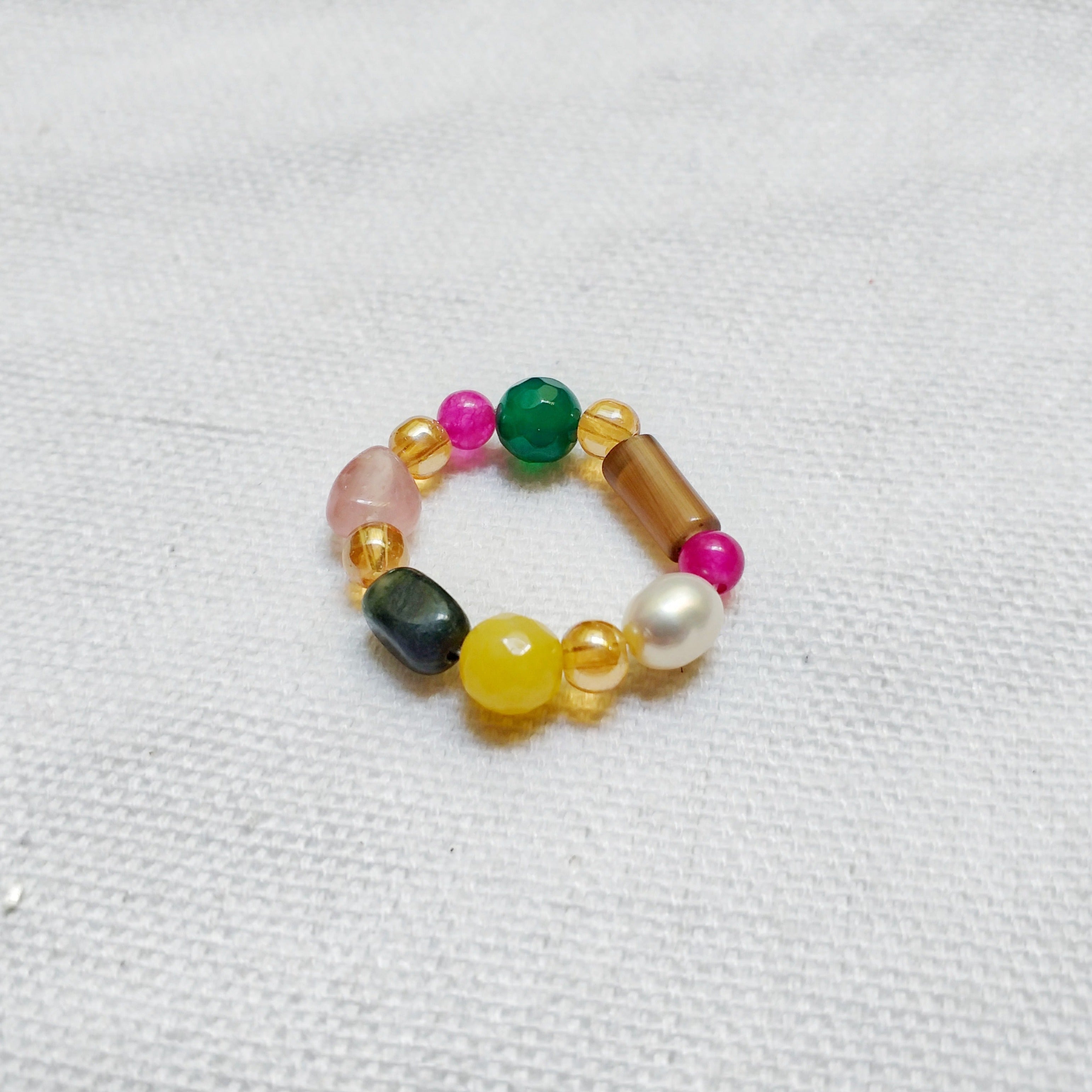 Assorted Beads Ring by Jumimo by Vickit | Roots Collective – Roots ...