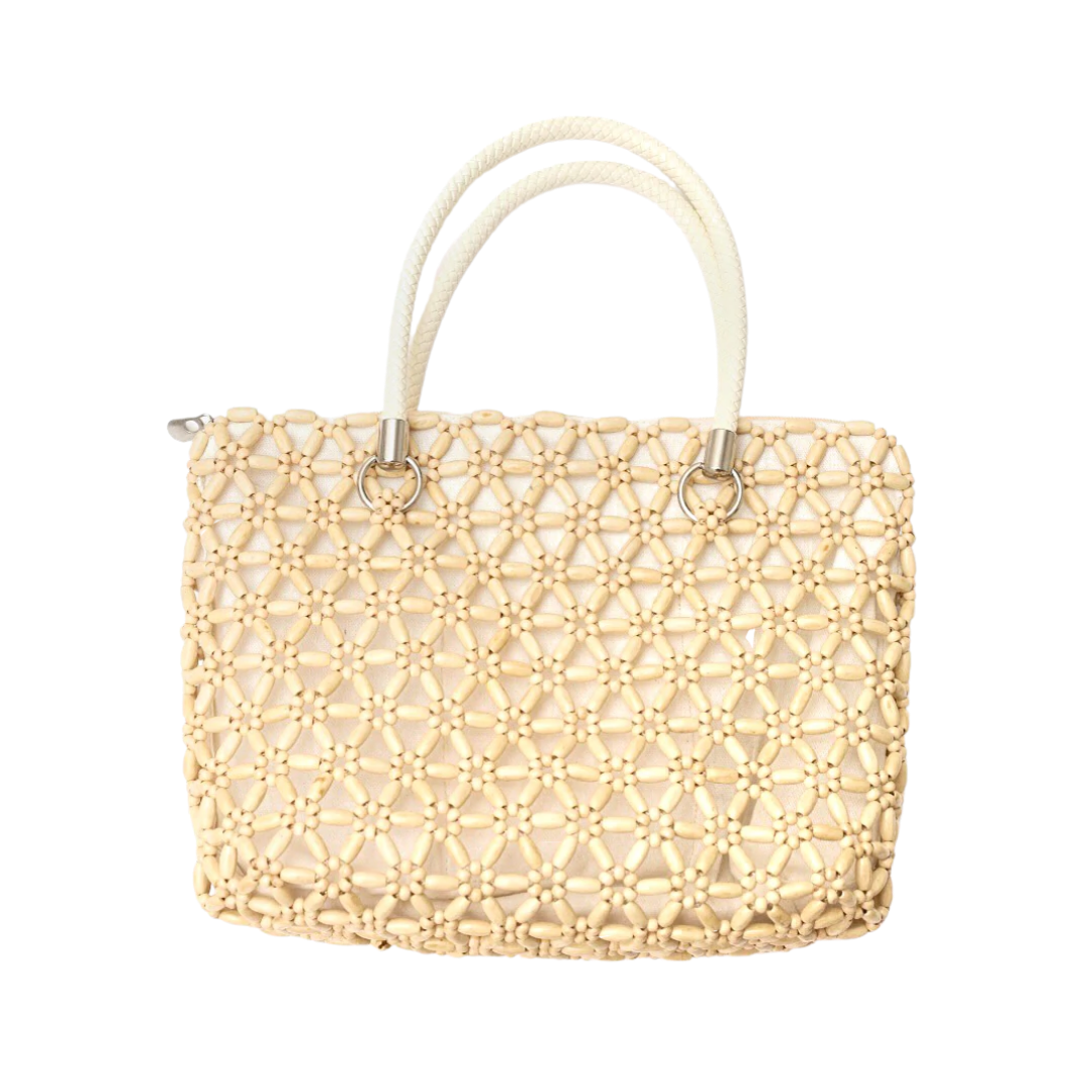 Pia Beaded Tote Bag by HABI Lifestyle | Roots Collective – Roots ...