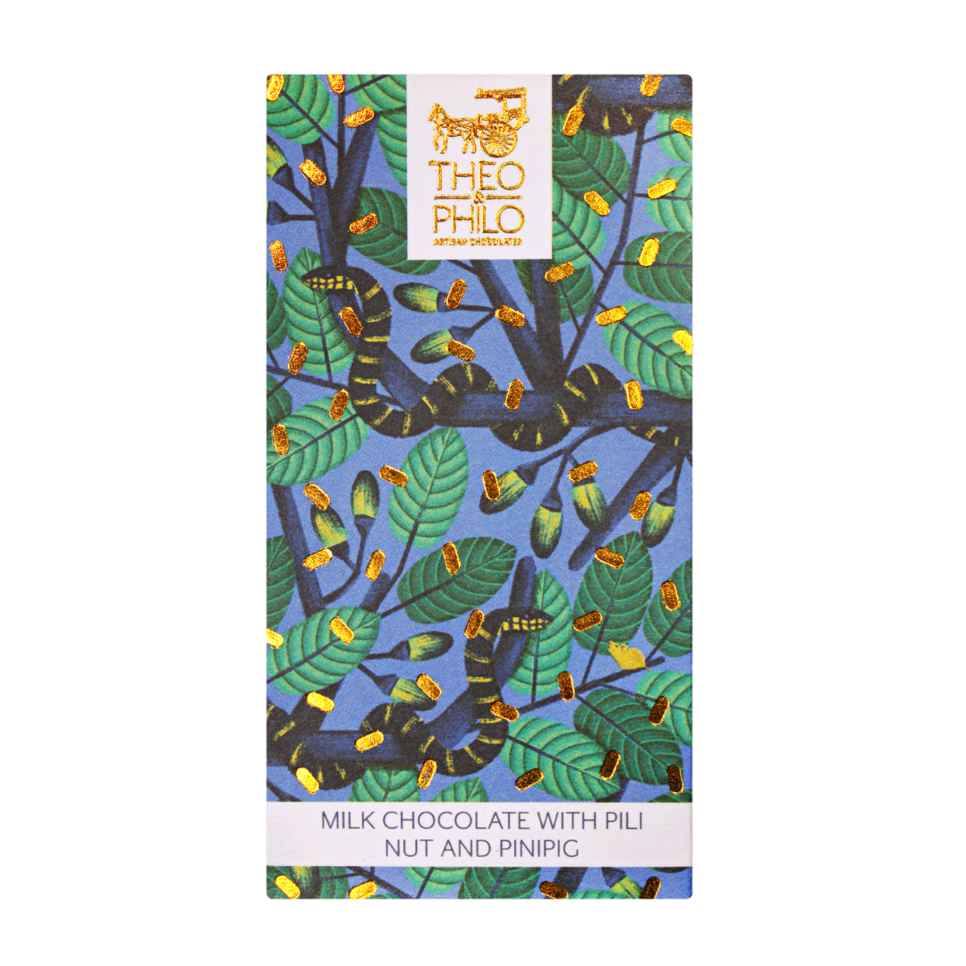 Milk Chocolate with Pili & Pinipig Bar Bar by Theo & Philo Chocolates ...