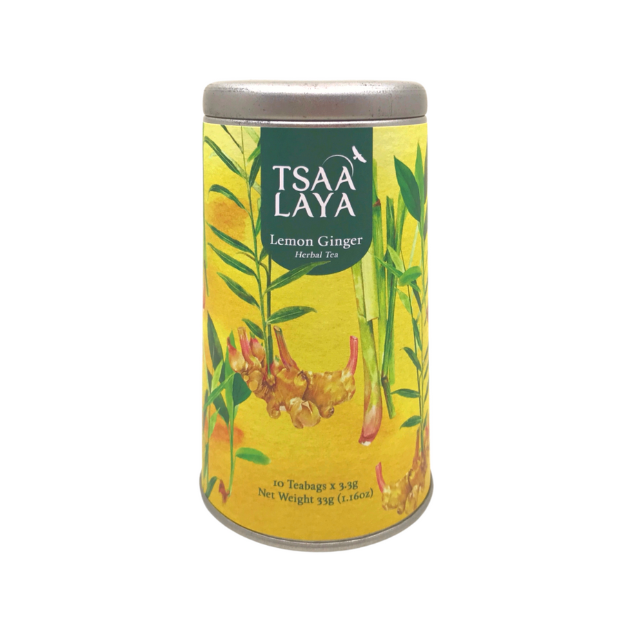 Lemon Ginger Herbal Tea by Tsaa Laya | Roots Collective – Roots ...