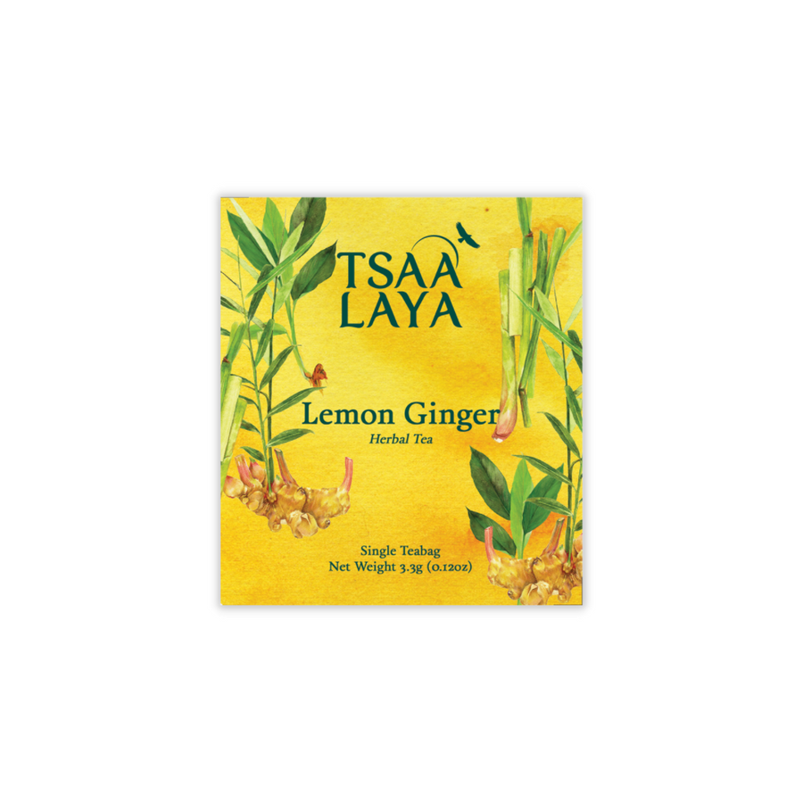 Lemon Ginger Herbal Tea by Tsaa Laya | Roots Collective – Roots ...